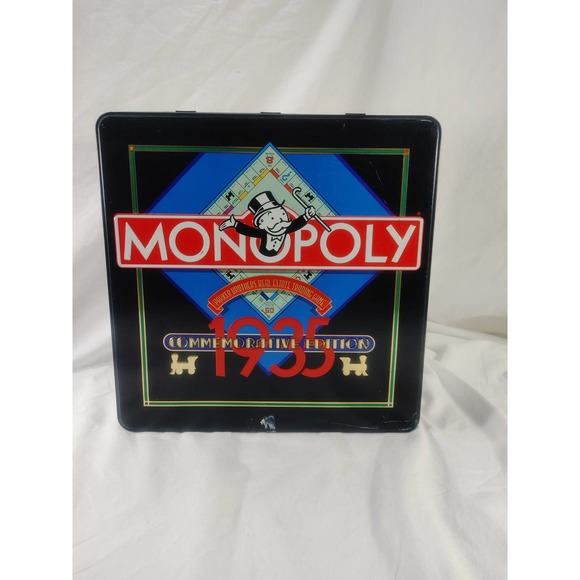 Monopoly | Games | Monopoly 935 Commemorative Edition Tin Complete ...